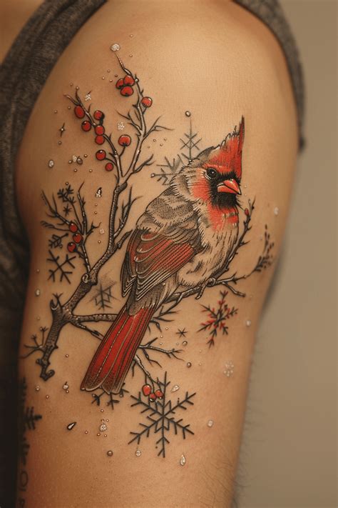 Beautiful Cardinal Tattoo Ideas With Symbolism