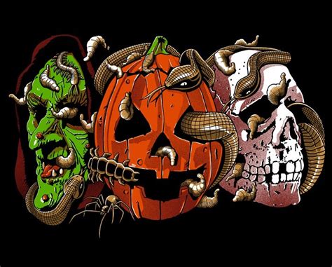 The Horrors Of Halloween Halloween Iii Silver Shamrock Masks Artwork