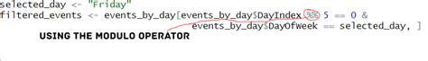 Modulo In R Practical Example Using The Operator