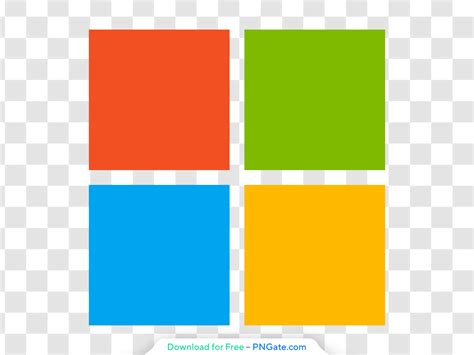 Microsoft Windows Colorful Logo Design Free PNG PNGate