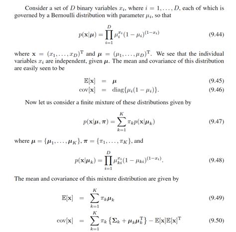 How To Find The Covariance Of A Bernoulli Mixture Distribution Cross Validated How To Find The Covariance Of A Bernoulli Mixture Distribution Cross Validated