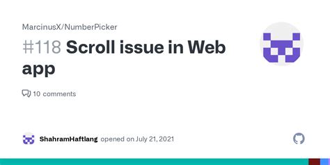 scroll issue in web app · issue 118 · marcinusx numberpicker · github