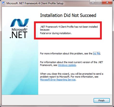 Solved Windows Cannot Install NET Framework Experts Exchange