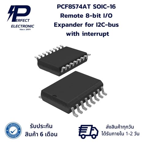 Pcf8574at Soic 16 Remote 8 Bit Io Expander For I2c Bus With Interrupt