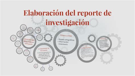 Elaboración Del Reporte De Investigación By Ingrid Roque Luna On Prezi