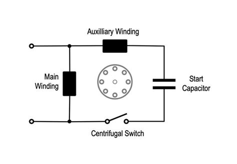 Single Phase Motor Winding Diagram