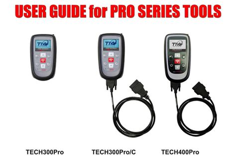 User Guides For PRO Series TPMS Tools Updated Bartec USA LLC