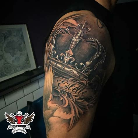 Shoulder Crown Tattoos Unveiling The Symbolism Exploring The
