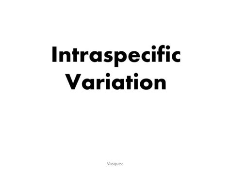 Genetic Variation Vs Environmental Variation Pptx