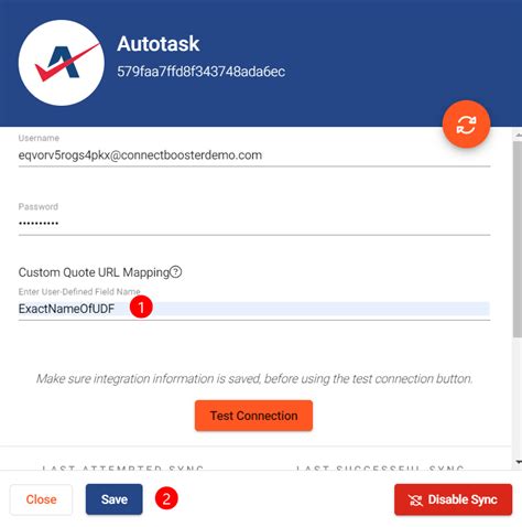 Autotask User Defined Field Mapping For Opportunities Connectbooster Support