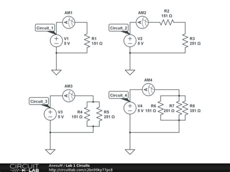 Lab Circuits CircuitLab