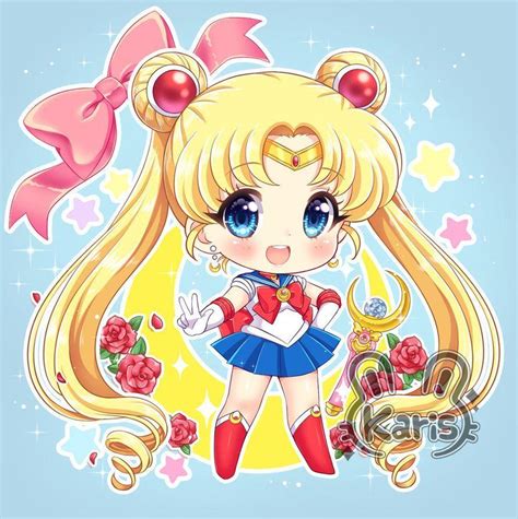 Chibi Sailor Moon Wallpapers Top Free Chibi Sailor Moon Backgrounds Wallpaperaccess