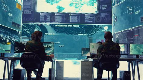 Privates Team Operates On Radar Systems To Detect And Track Enemy