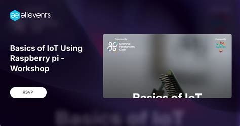 Basics Of Iot Using Raspberry Pi Workshop Iitm Research Park Chennai 15 February 2025