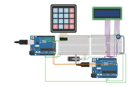 Circuit Design Lock Tinkercad