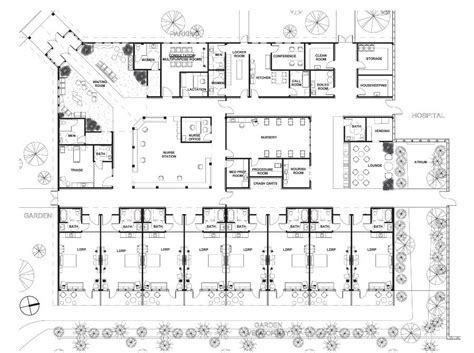 Hospital Birthing Room Floor Plan