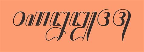 Javanese Font Makara On Behance