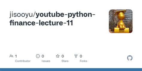 Youtube Python Finance Lecture 11lecture 11 Kpi Finalpy At Main