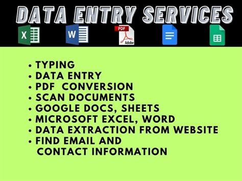 Data Entry And Admin Work Upwork