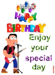 Animated Happy Birthday Wishes With Songs