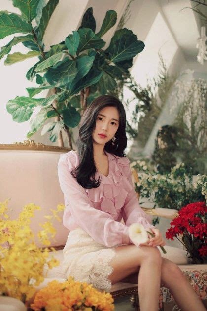 밀크코코아 감성화보 아시아의 아름다움 소녀 모델 모델링