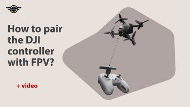 How To Pair The DJI Controller With FPV Sky Eagle Drone