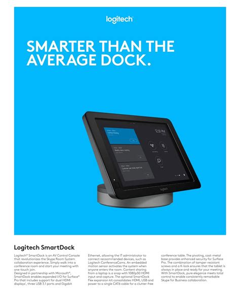 Logitech SmartDock Flex