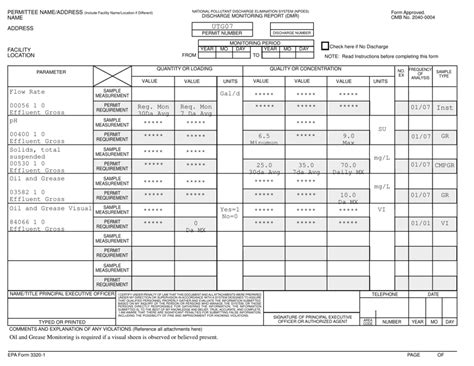 Epa Form 3320 1 Fill Out Sign Online And Download Fillable Pdf