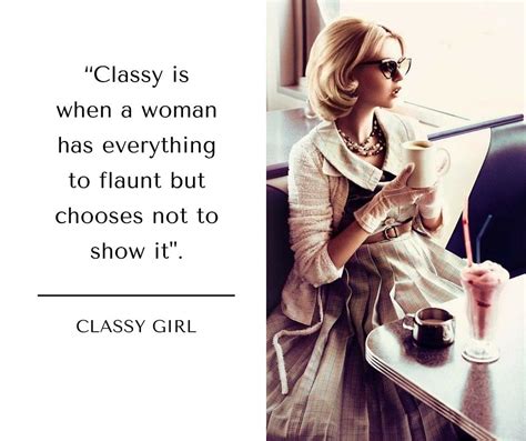 Classy Lady Quotes