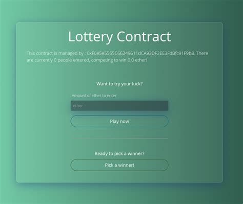 GitHub Agaskrobot Lottery React