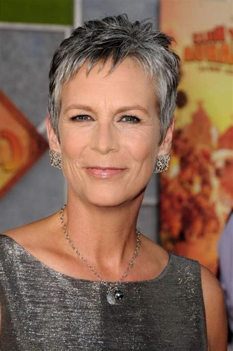 Jamie Lee Curtis Hairstyles Jamie Lee Curtis Fauxhawk Short Hairstyles Lookbook She