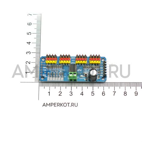 Купить Шим контроллер с I2c для сервоприводов плата контроллера Pwm Pca9685