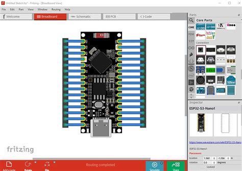 Waveshare ESP32 S3 Nano Parts Submit Fritzing Forum