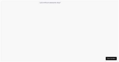 Editor Js Example Forked Codesandbox