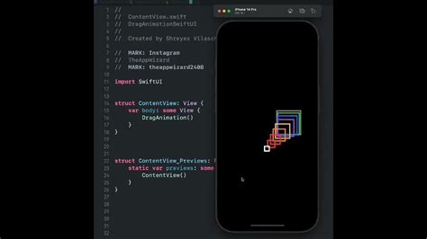 Drag Animation By Codeing Shorts Youtube