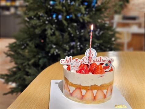 크리스마스 케이크 사전예약 할인 잠실카페 라라브레드 송파점 딸기듬뿍케이크 픽업 네이버 블로그