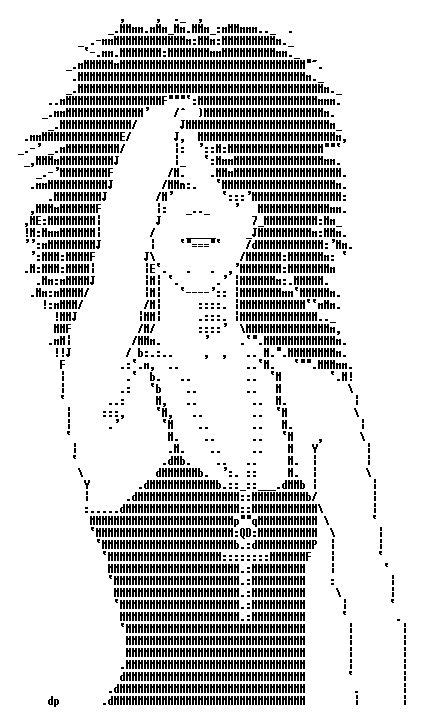 my own ascii art