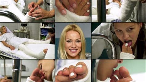 Cherry Dhs Laid Up In The Hospital Foot Play Massage Worship And