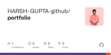 github harsh gupta github portfolio