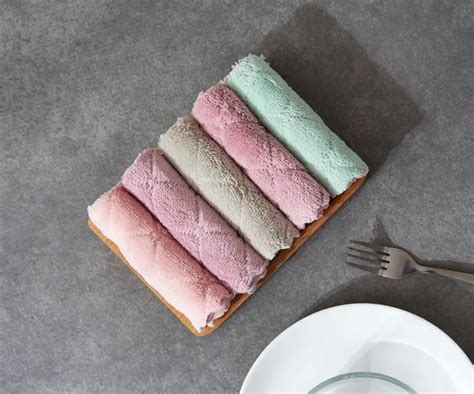 5 10 бр Многофункционална почистваща кърпа микрофибърна Temu Bulgaria