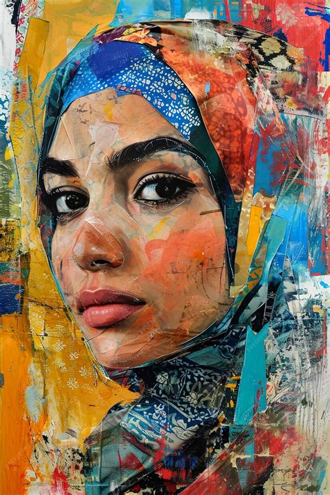 Premium Photo Generative Ai Illustration Of Multiethnic Woman Collage