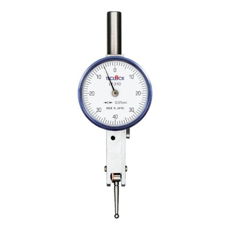 Teclock Dial Test Indicator 0 8mm 0 01 Lt 310 Small And Standard Type Msp Metrology
