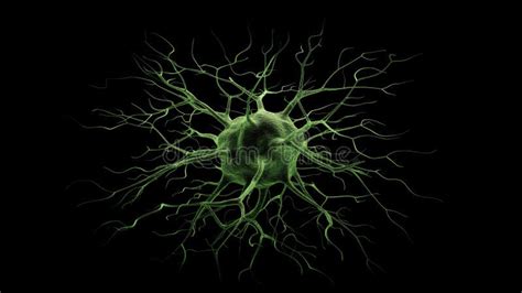 Abstract Representation Of Neural Connections Stock Illustration