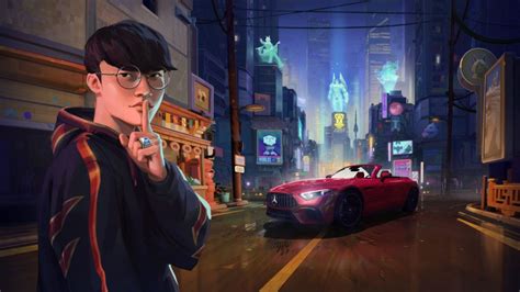LoL Faker Ganha Mais Um Carro Da Mercedes Benz Mais Esports