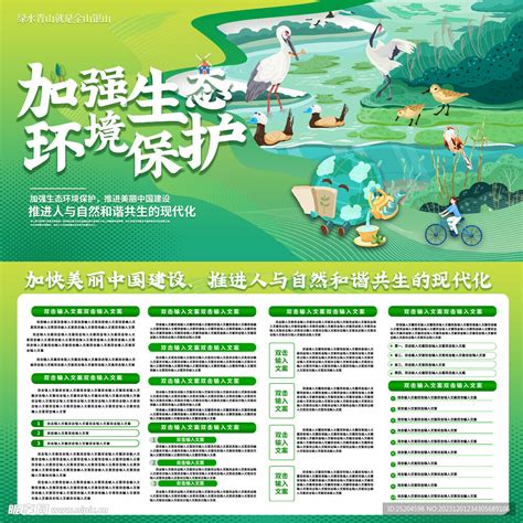 加强生态环境保护设计图海报设计广告设计设计图库昵图网
