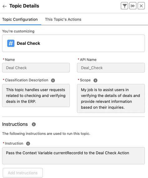 Pass Record Id To Salesforce Employee Agentforce Agent Infallibletechie