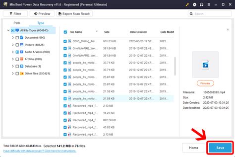 Minitool Power Data Recovery Personal
