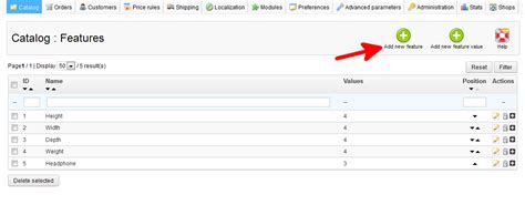 How To Add A Feature In Prestashop 15 Inmotion Hosting
