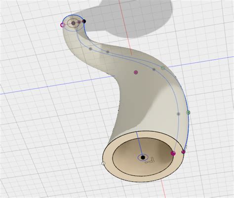 Extrude Along A Path Doesnt Work For This Autodesk Community