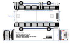 Paper Bus Models On Pinterest